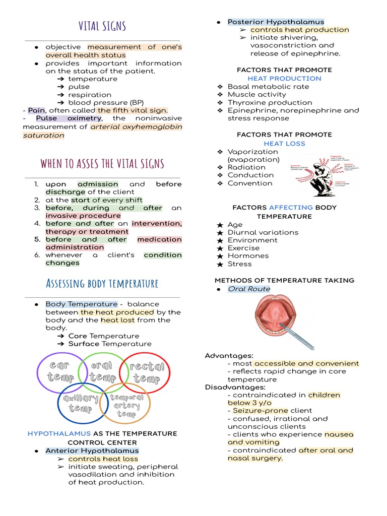 Vital Signs | PDF | Breathing | Exhalation