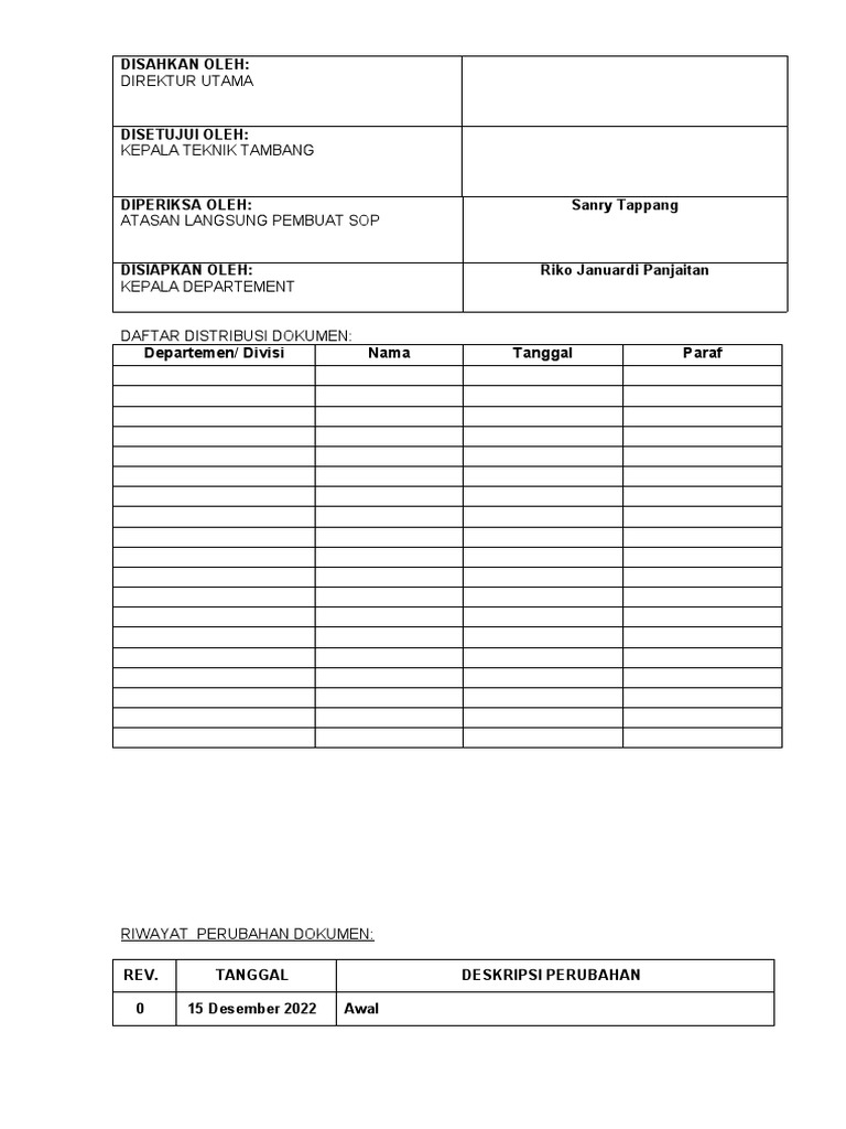 SOP Operasi dan Keamanan Compactor | PDF | Bisnis | Komputer