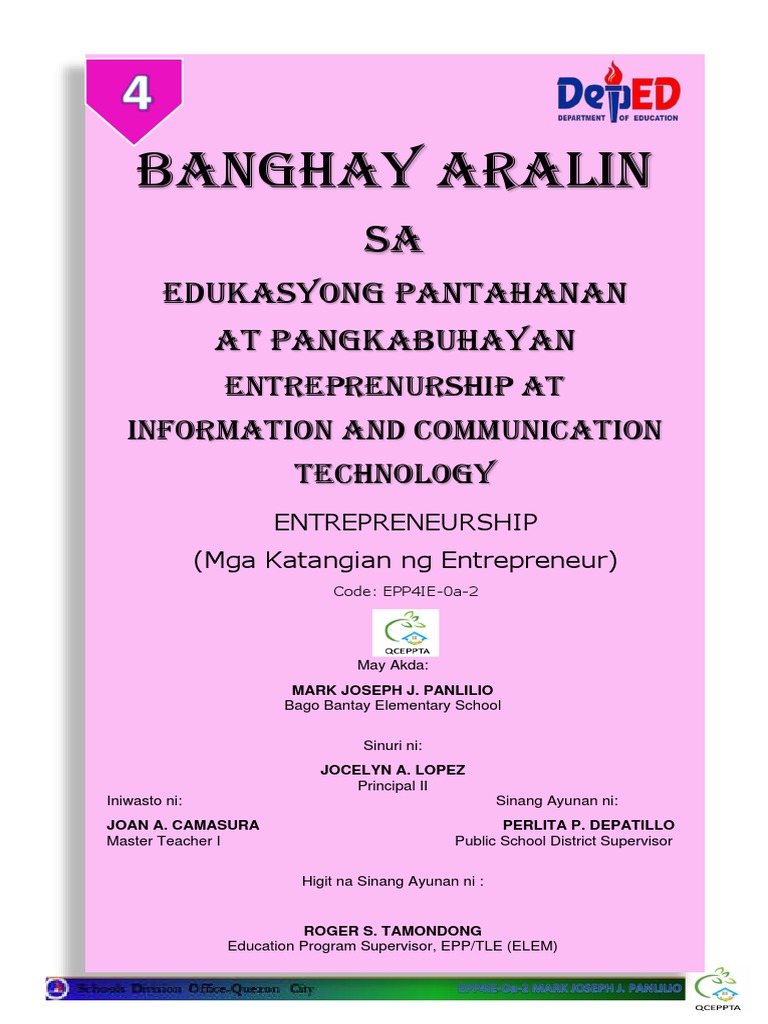 ICT - ENTRE4 W1b | PDF