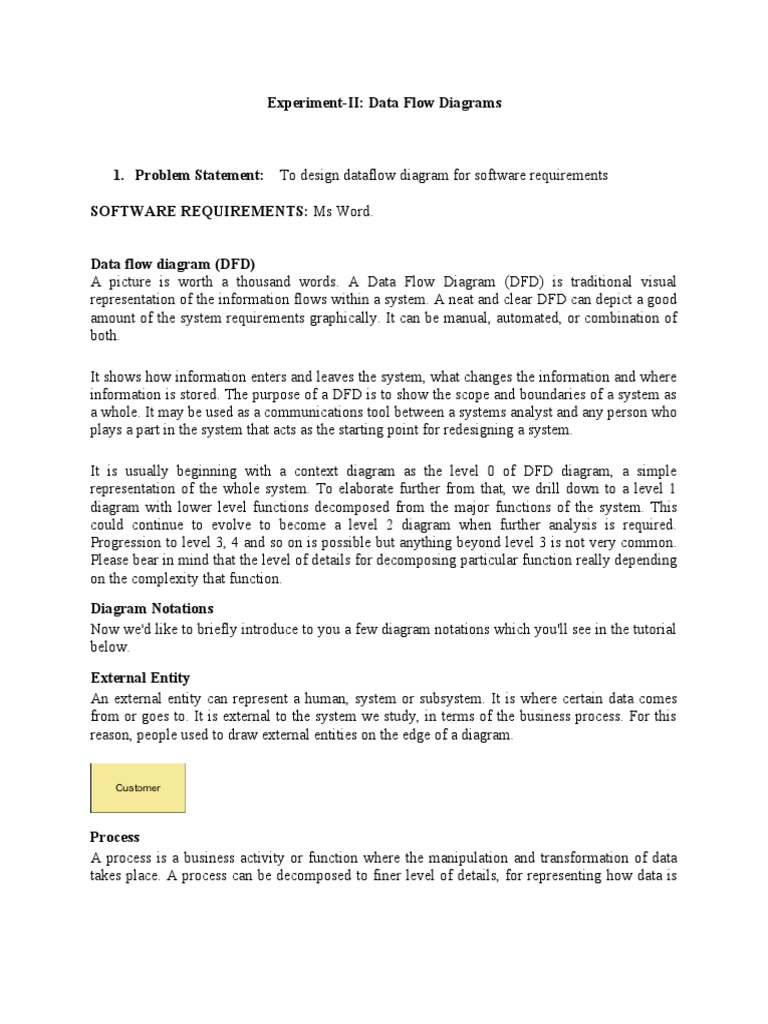 6.2 Practical Exercise Data Flow Diagram Solved 3. Use A Dat