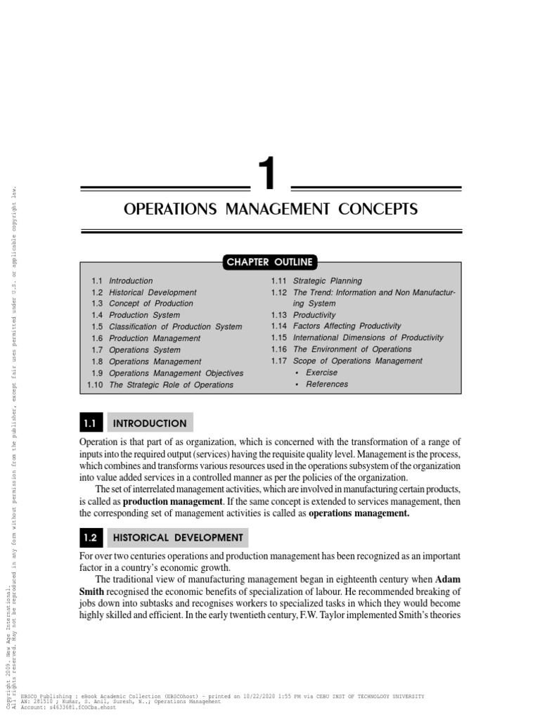 Revised RM 1-A-Mgt033 | PDF | Operations Management | System