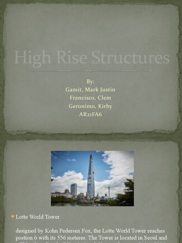 High Rise Structures 143 | PDF | Dubai | Manhattan