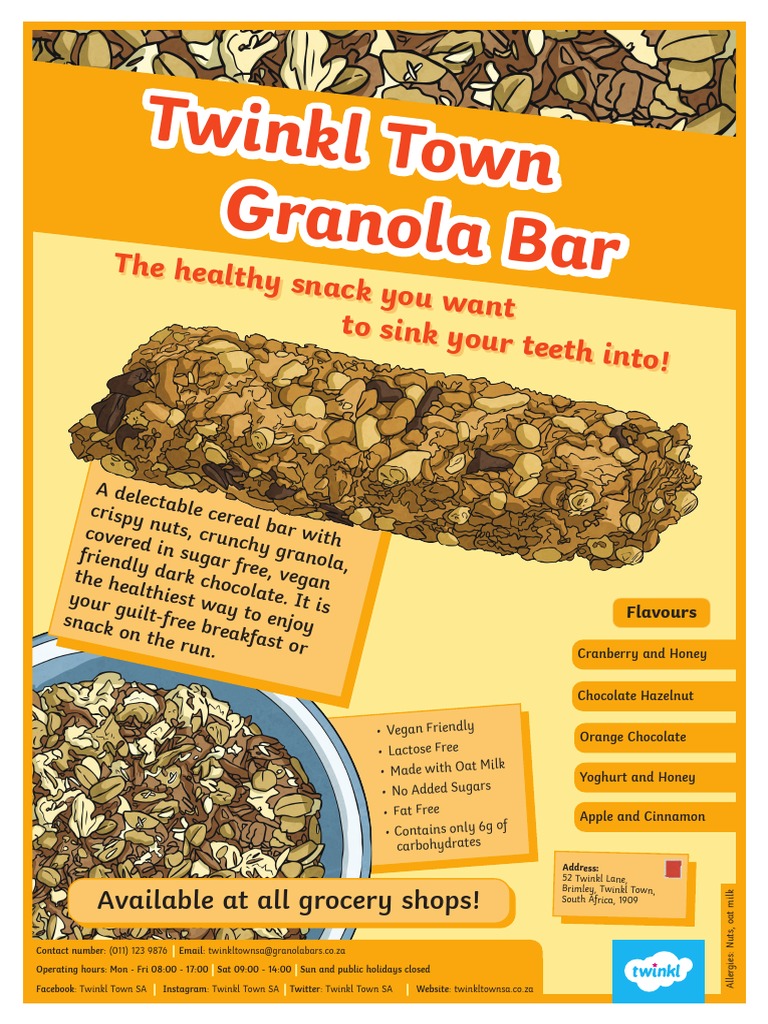 Advertisement Poster | PDF | Food Ingredients | Foods