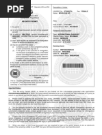 Letter of Introduction Port of Entry Letter Casabuena Zoey | PDF ...