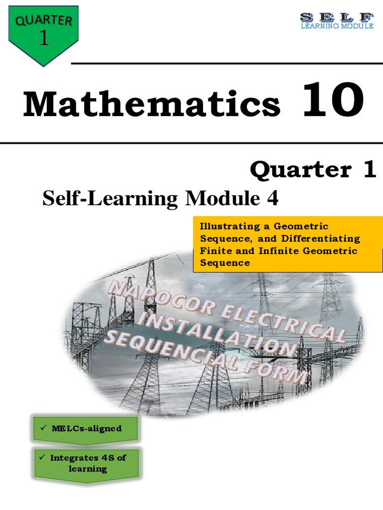 Appendix F. 4S Self-Learning Module 4 | PDF | Learning | Sequence