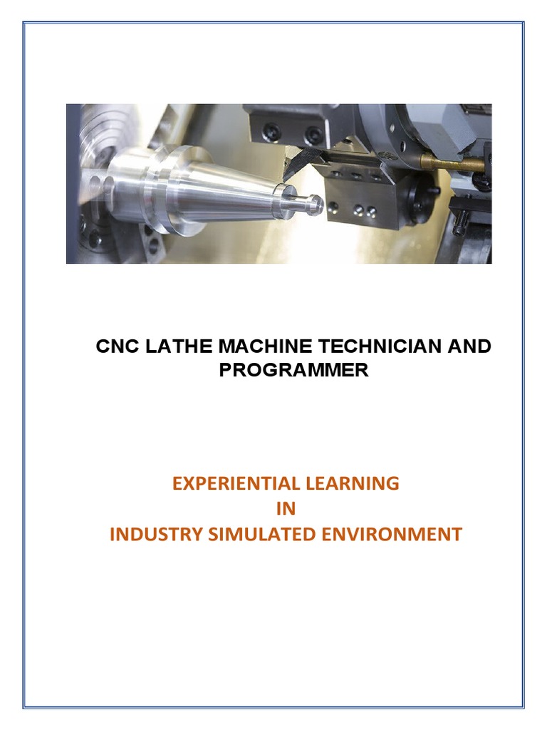 CNC Lathe Technician Training Guide | PDF | Numerical Control | Engineering