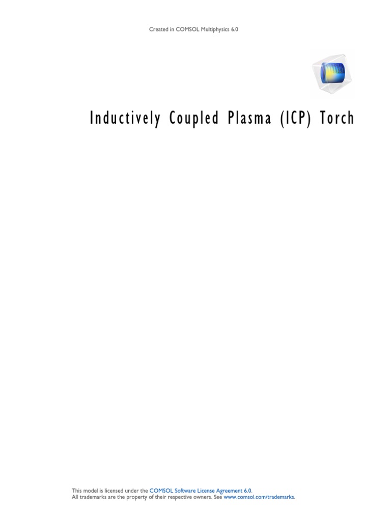 ICP Torch Simulation Guide | PDF | Fluid Dynamics | Plasma (Physics)