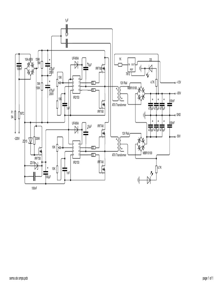 Sema Atx Smps | PDF | Power Electronics | Power Engineering