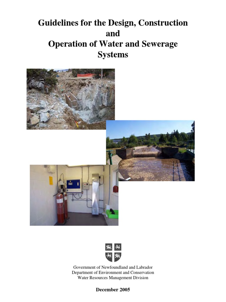 Design Construction and Operation of Water System | PDF | Technology ...
