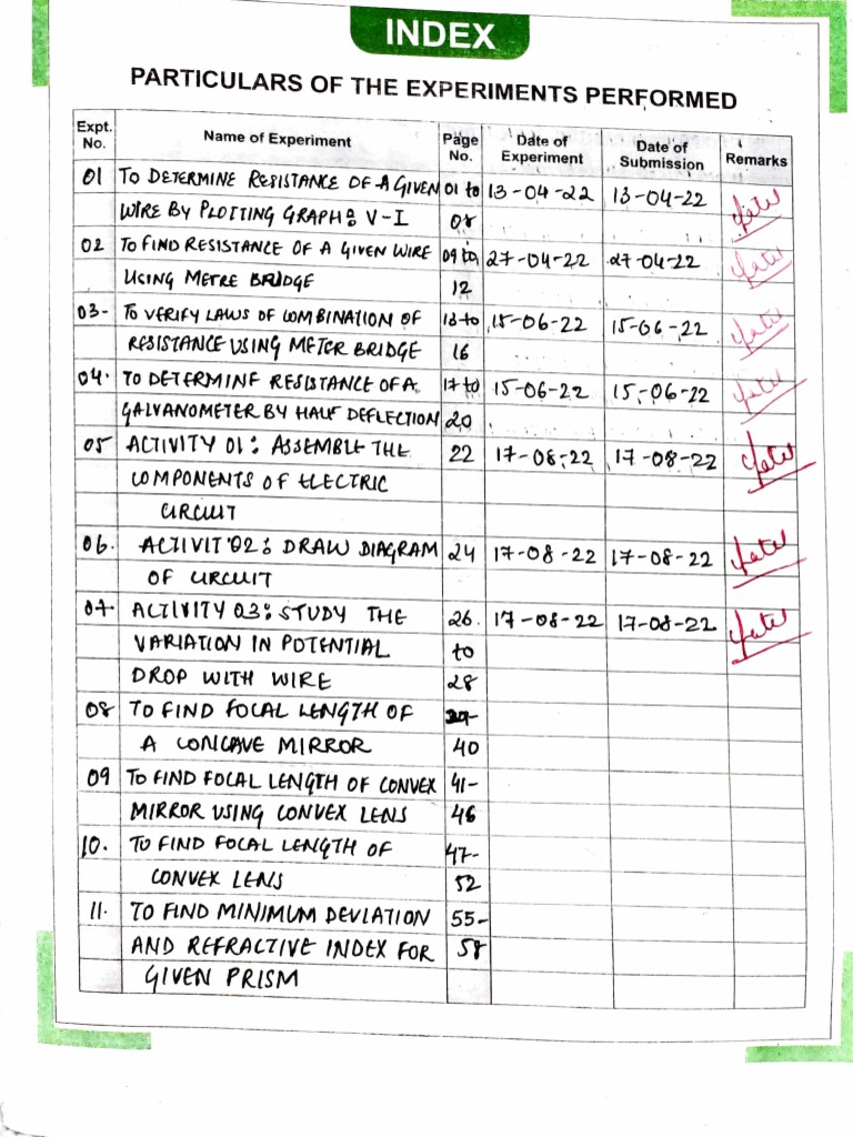 Physics Journal (Term - 2) | PDF