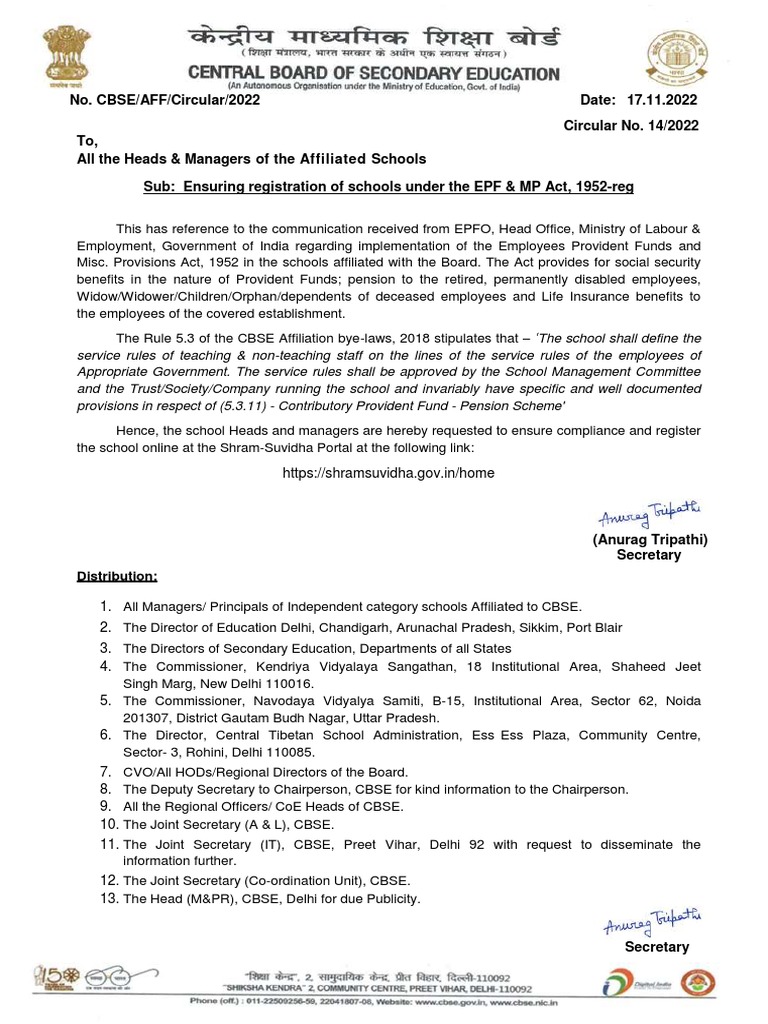 Circular 14 | PDF | Government