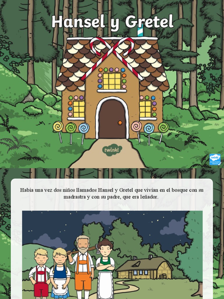 ES T T 10621 Hansel and Gretel Story Powerpoint Spanish Ver 1 | PDF ...