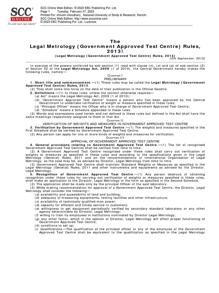 N Legal Metrology Act 2009 Shivamchoudhary2102 Gmailcom 20230207 130245 ...
