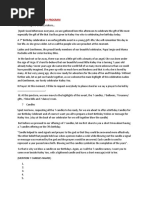 BDAY Program 7 Candles, Roses and Treasures | PDF