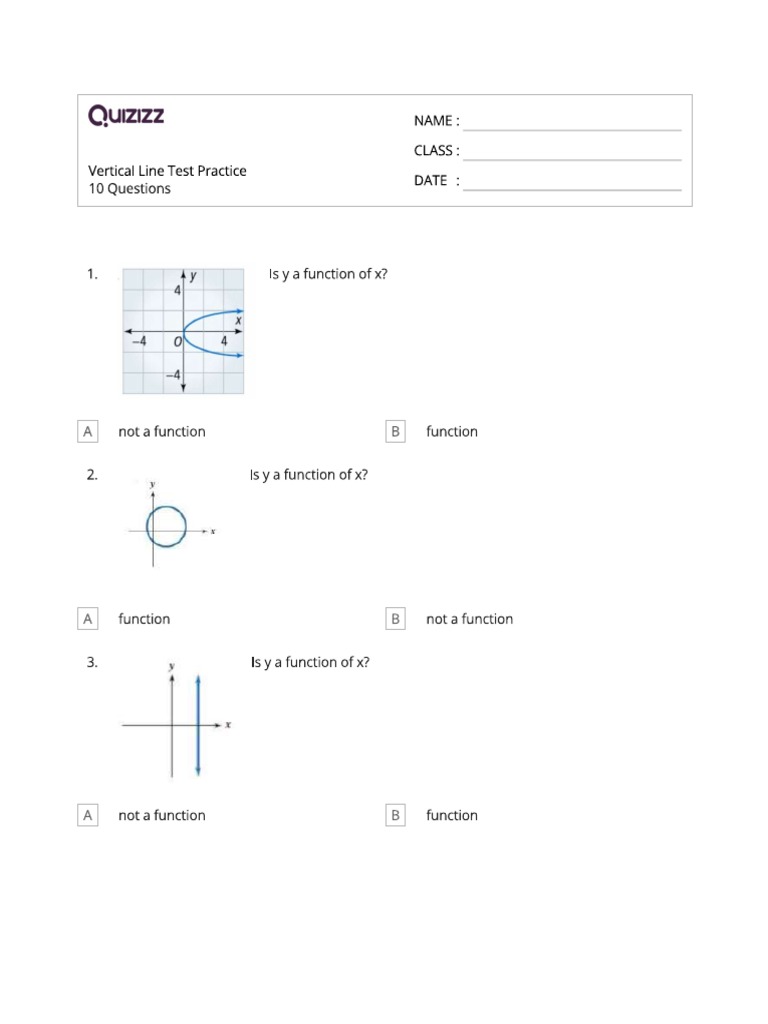 Function or Not A Function | PDF