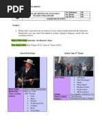 Song Lyric Analysis Essay Outline | PDF | Essays | Human Communication