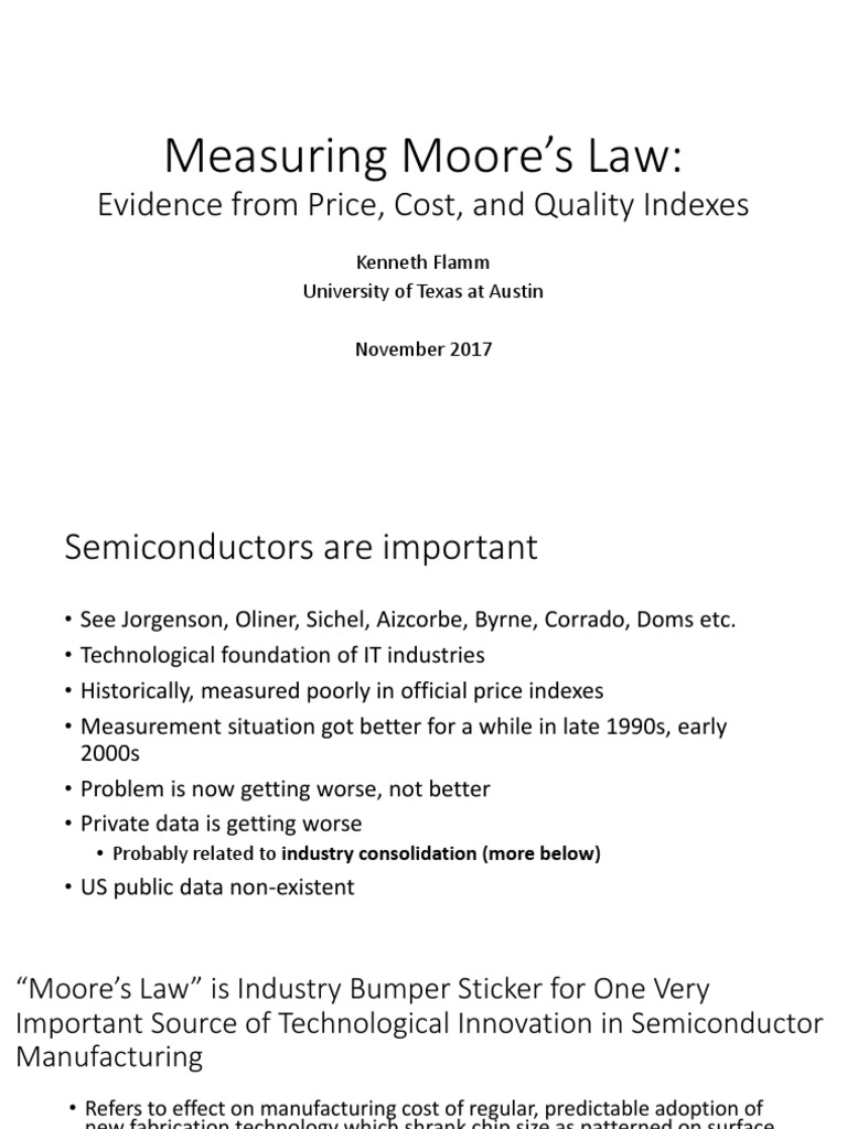 Flamm Presentation | PDF | Semiconductor Device Fabrication | Integrated Circuit