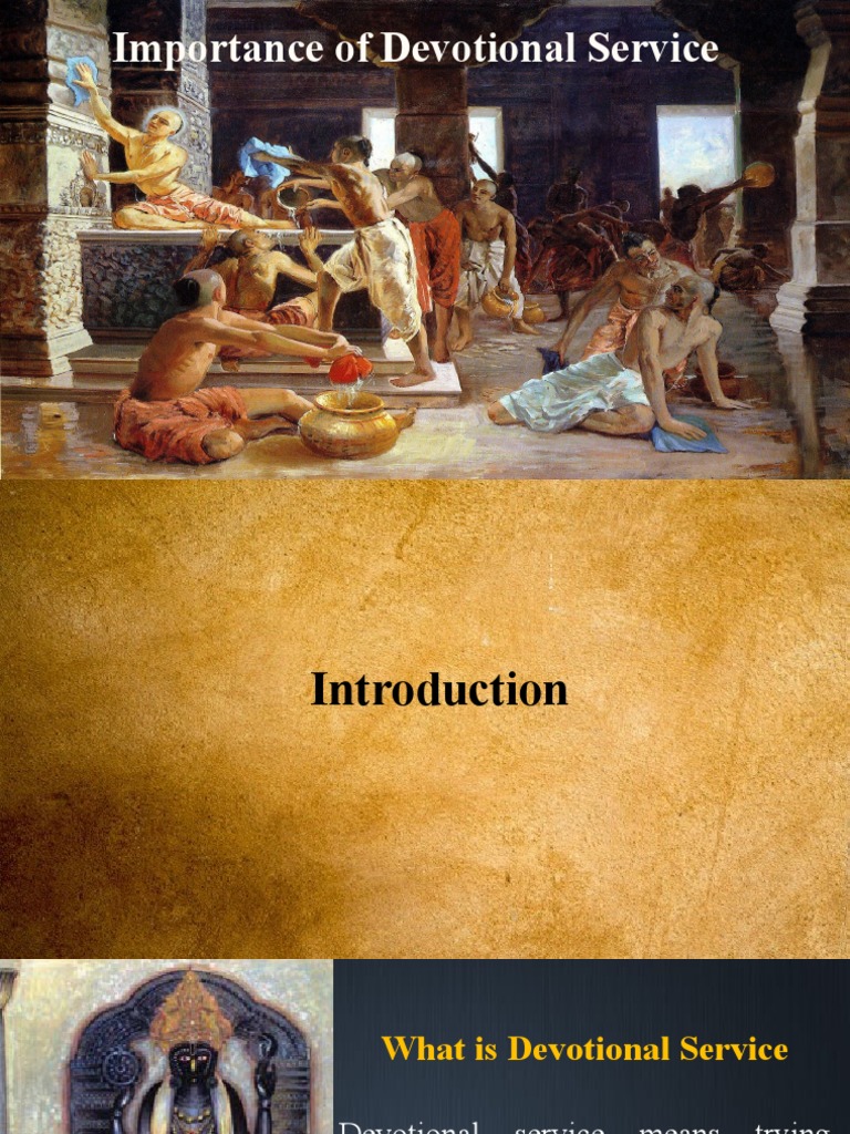 Importance of Devotional Service | PDF | Bhakti | Religious Belief And ...