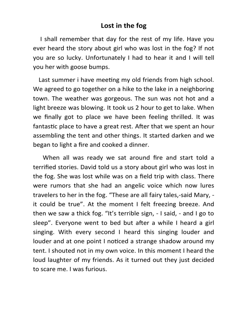 Lost in The Fog | PDF