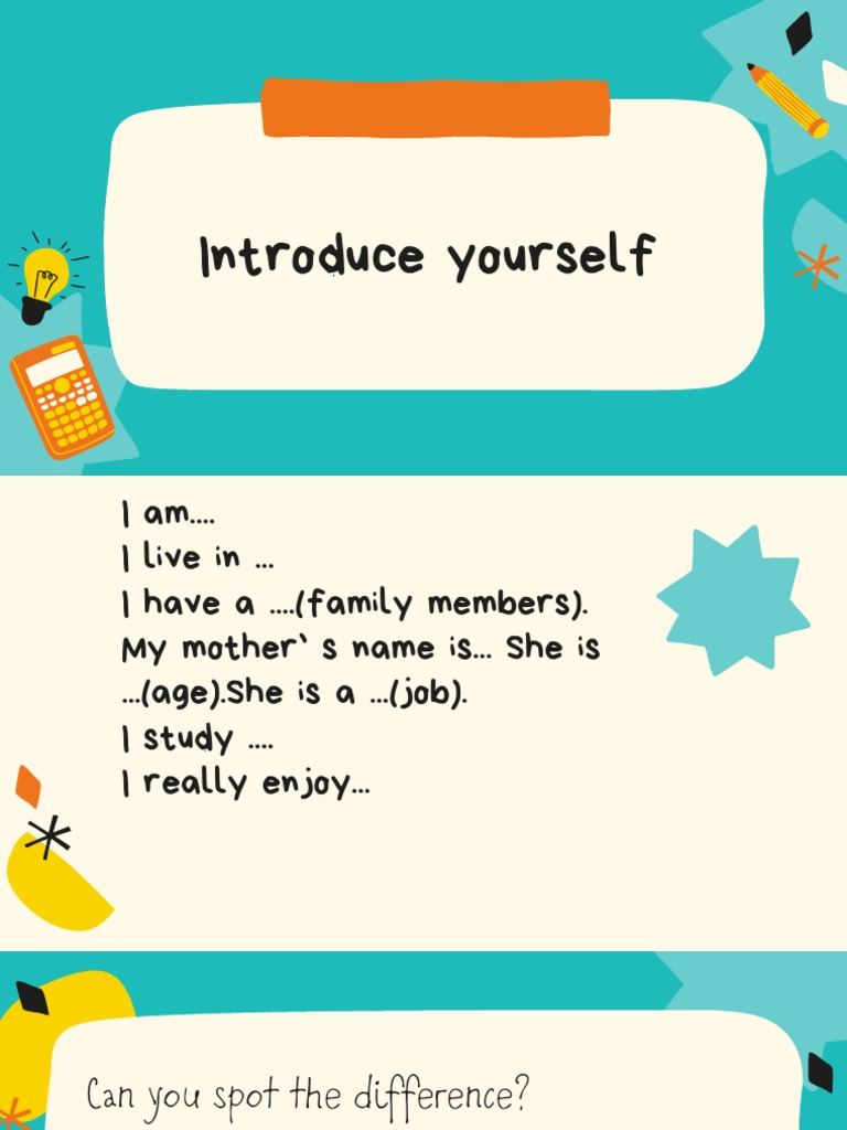 Introduce Yourself | PDF