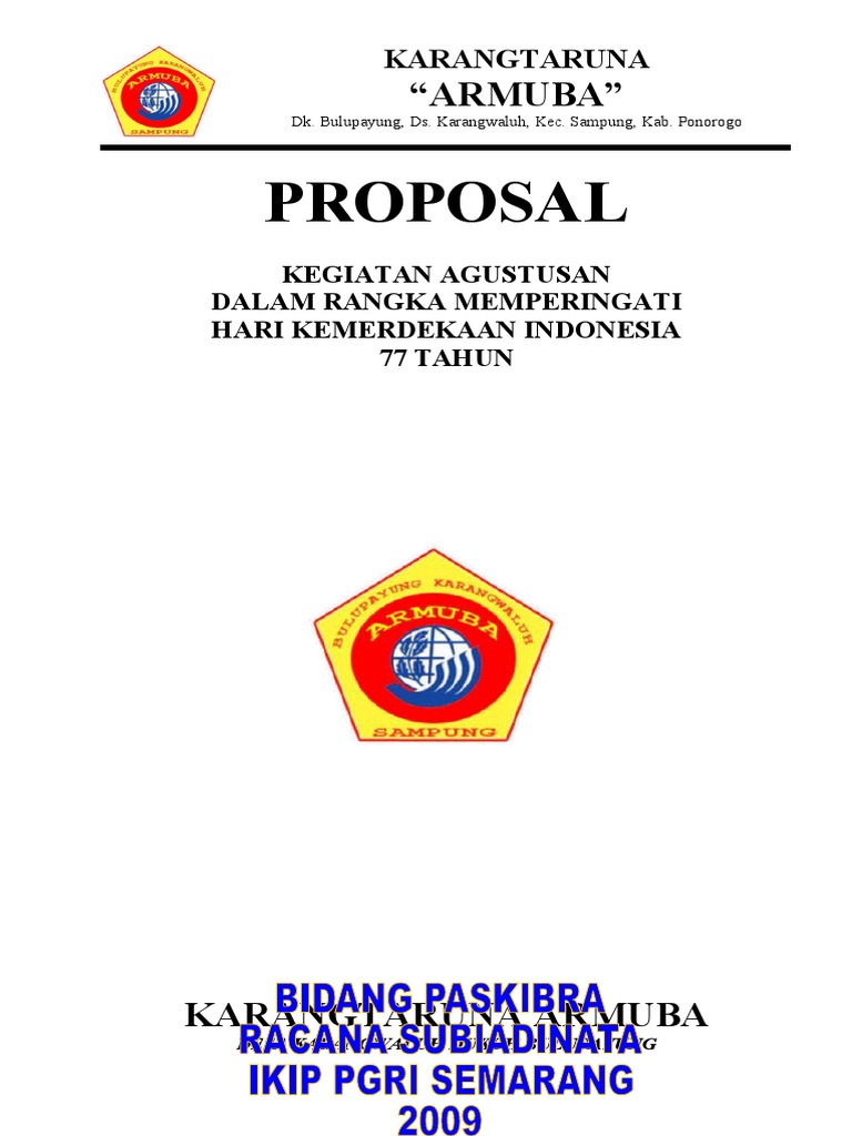 Contoh Proposal Jalan Sehat | PDF