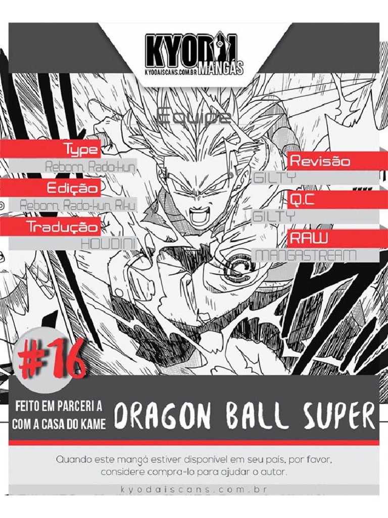 Dragon Ball Super 16 - Akira Toriyama e Toyotaro | PDF