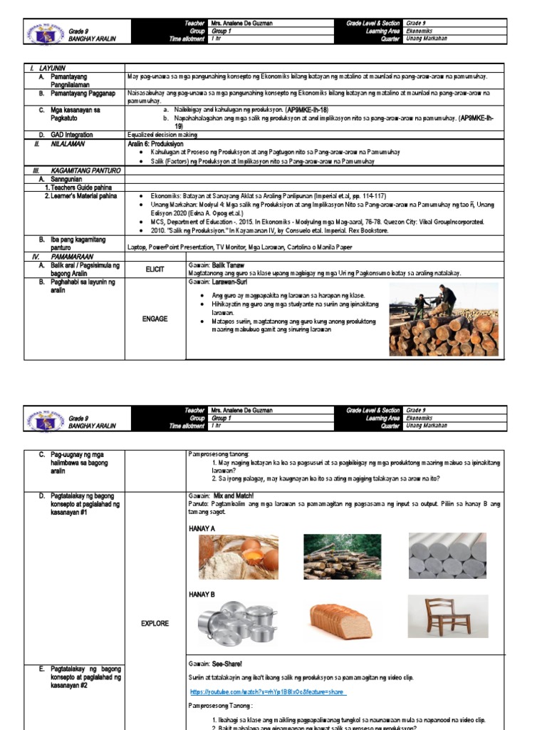 Produksyon - DLP | PDF