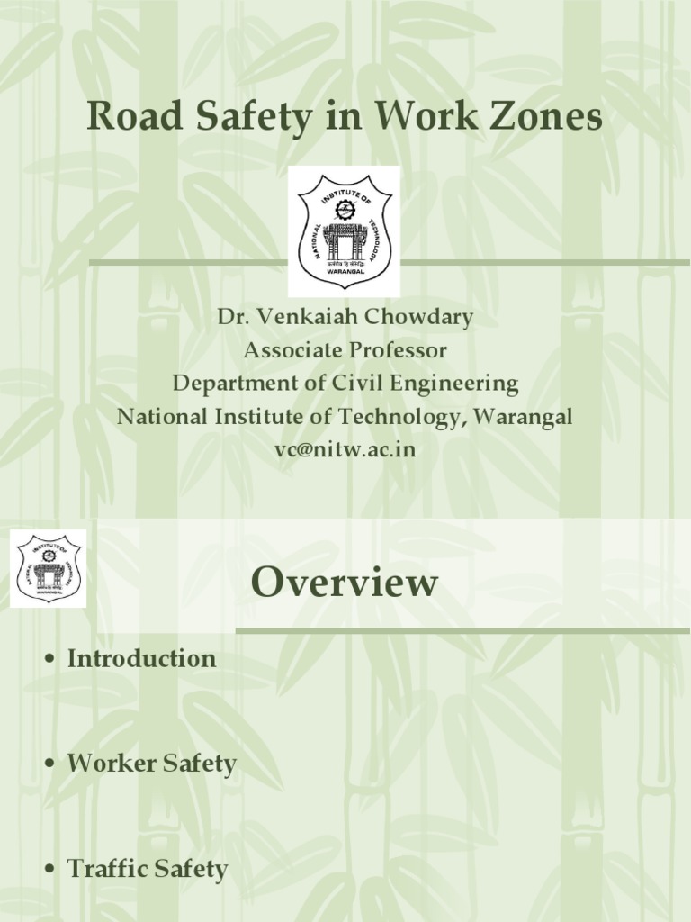 Work Zone Safety | PDF | Traffic | Road