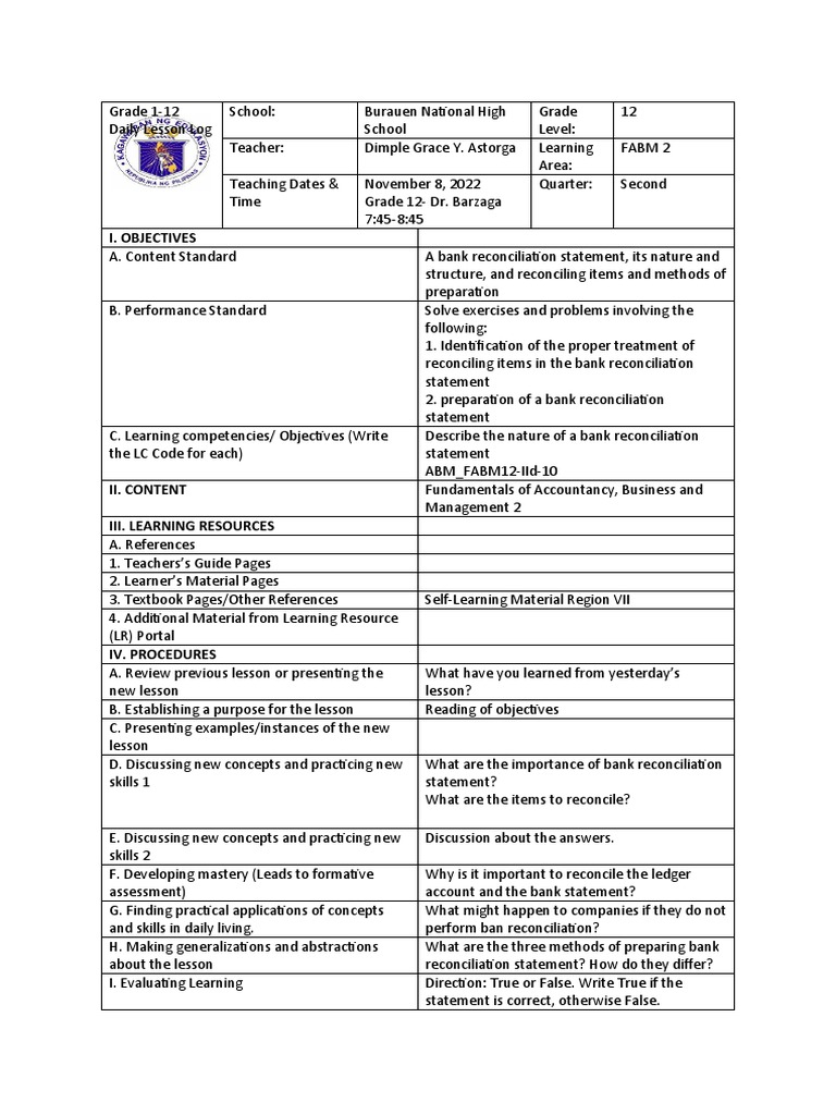 DLL Fabm2 | PDF | Learning | Behavior Modification