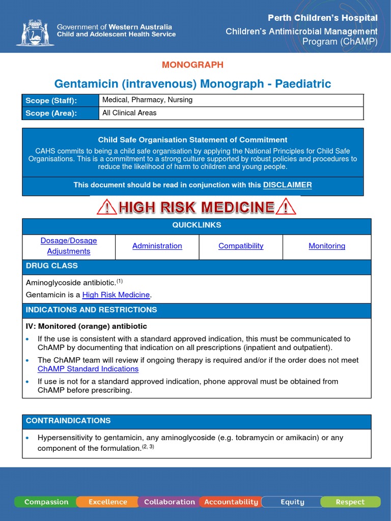 Gentamicin Pdf