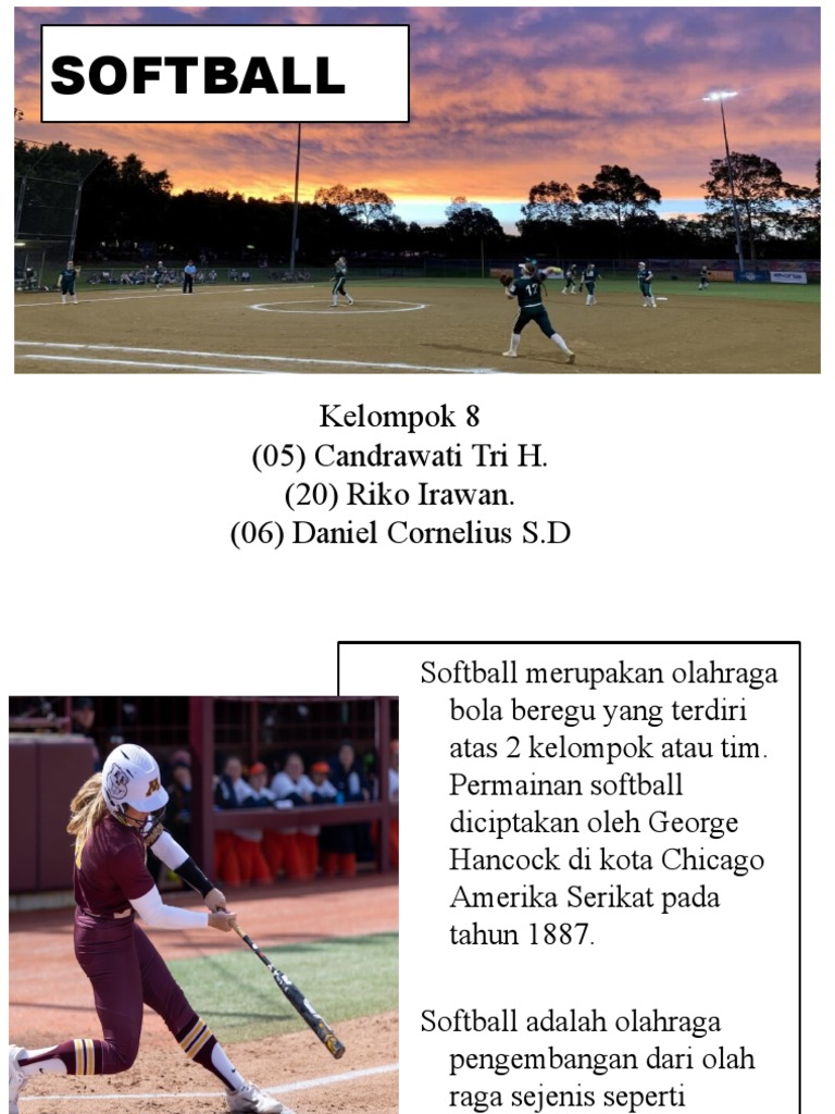 SOFTBALL PPTX 1 | PDF