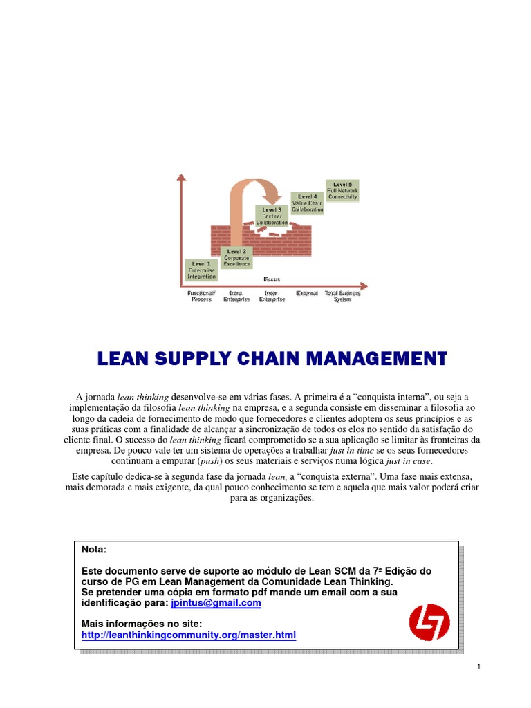 B2-Artigo 3 - LEAN SUPPLY CHAIN MANAGEMENT-João Paulo Pinto ...