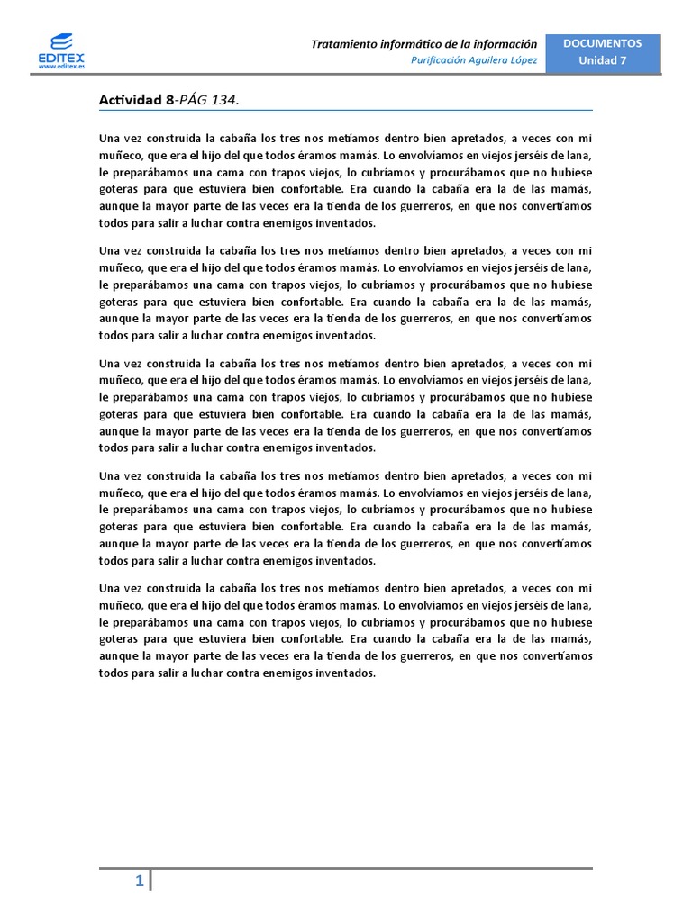 Actividad 8 Alumnos | PDF