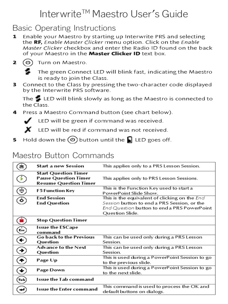 Einstruction Corporation r2 User Manual | PDF | Electromagnetic ...