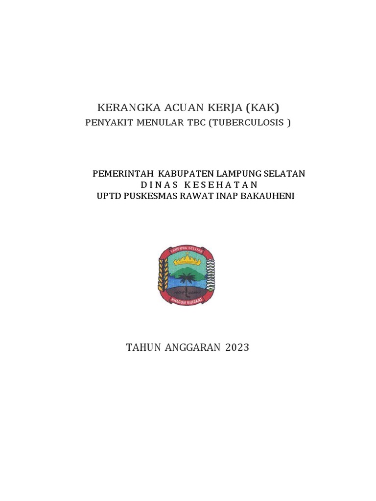 KAK P2P Penyakit Menular TBC | PDF