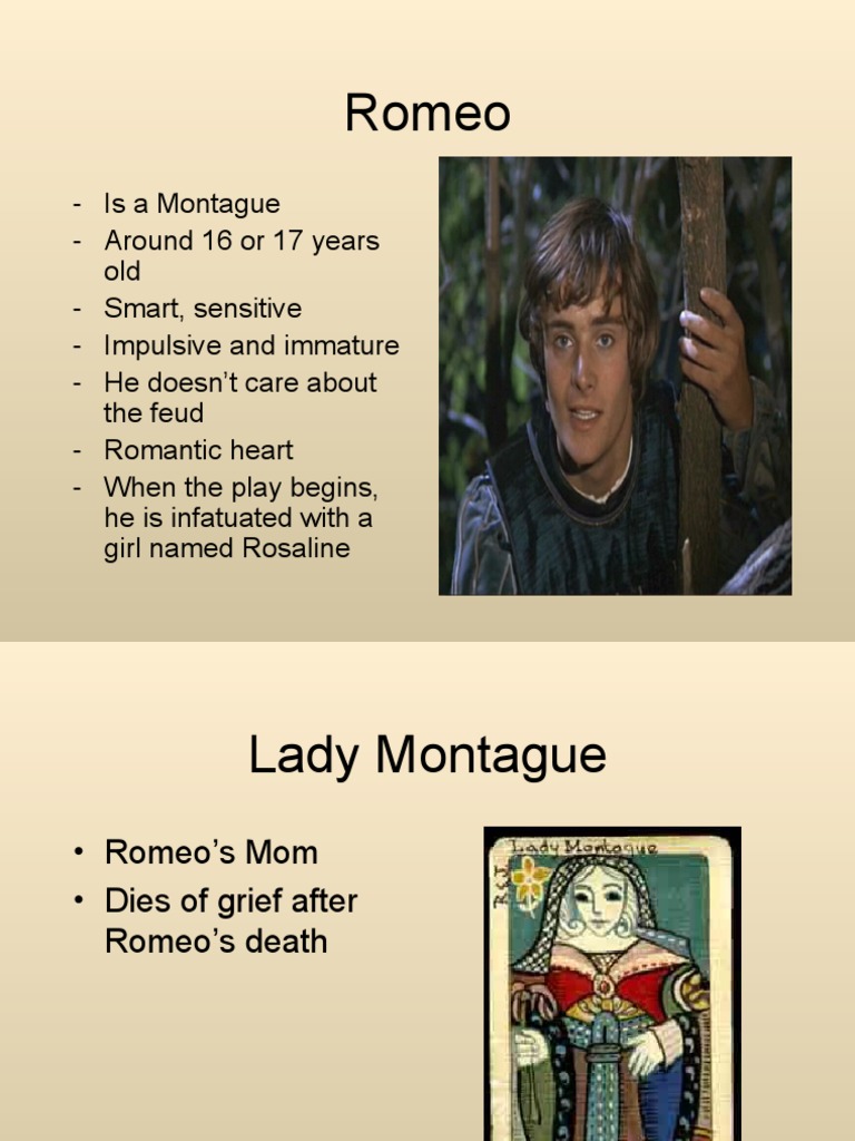Lesson 2 - Characters of Romeo and Juliet | PDF