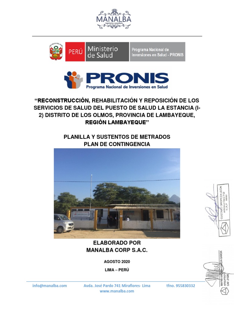 Planilla y Sustentos de Metrados | PDF | Carpintería | Carpintería