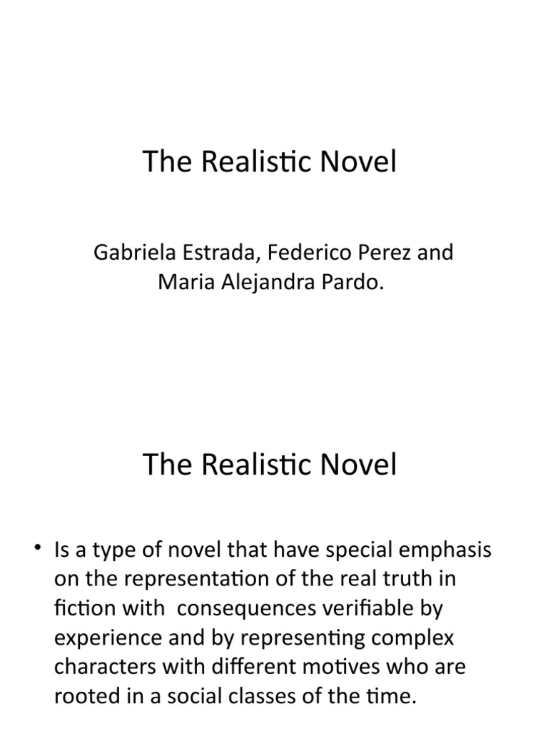 The Rise of Realism: Daniel Defoe and the Development of the Realistic ...