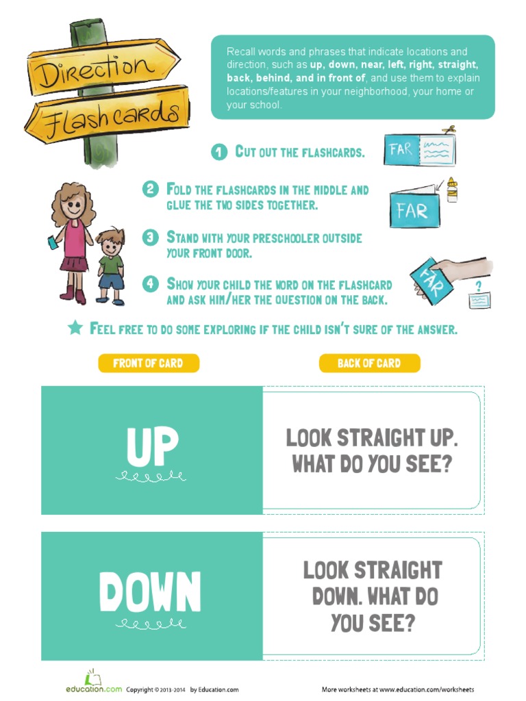 Direction Flashcards | PDF