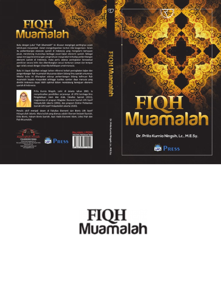 Fiqh Muamalah untuk Muslim | PDF