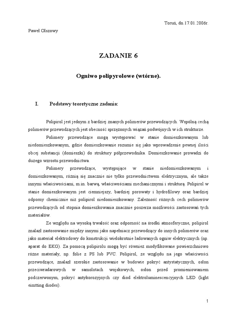 Zadanie 6 | PDF