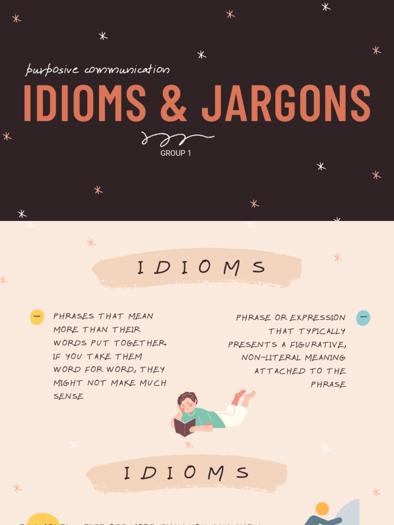 Idioms & Jargons | PDF