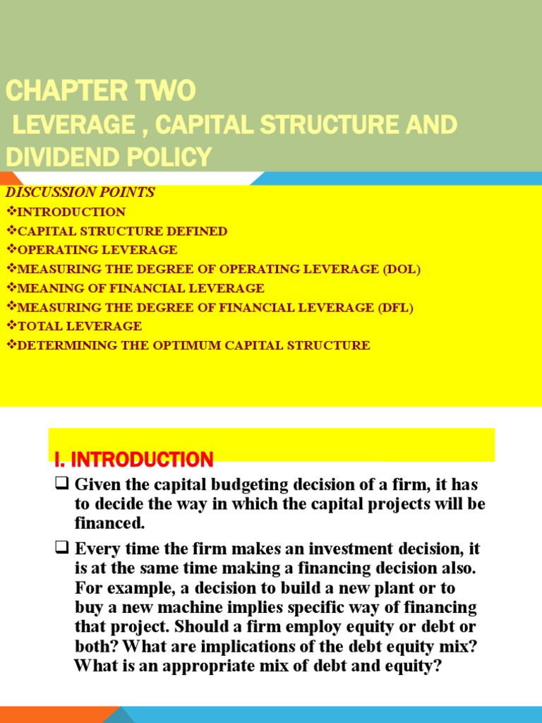 Chapter 2 FM Continued | Download Free PDF | Dividend | Capital Structure