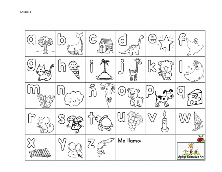 Anexo 3 El Abecedario | PDF