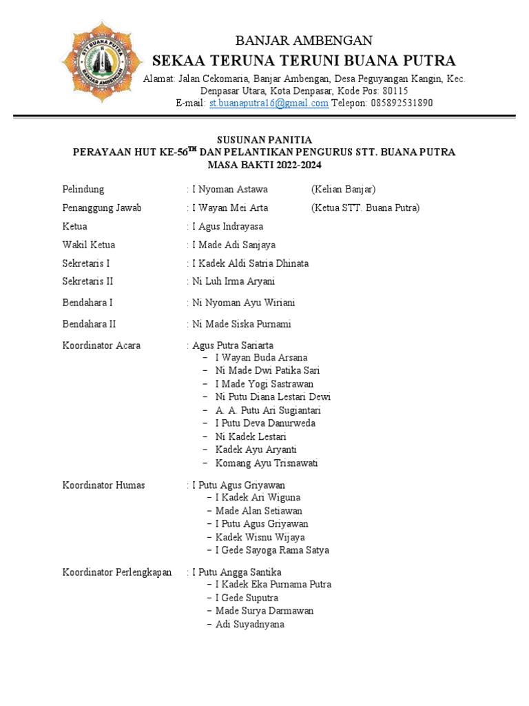 Dokumen Penting | PDF