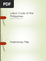 Overview of Labor Code Article 100 | PDF | Employment | Apprenticeship