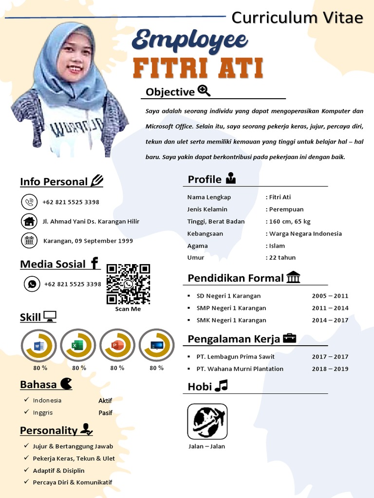 CV Fitri Ati | PDF