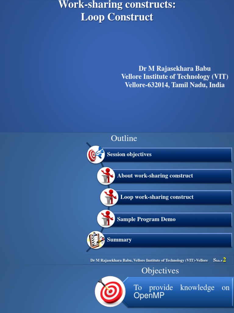 Work-Sharing Constructs Loop Construct | PDF | Programming Paradigms | Computer Science