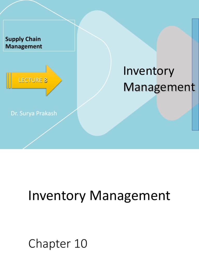 Chapter 10 - Cycle Inventory Short | PDF | Inventory | Supply Chain