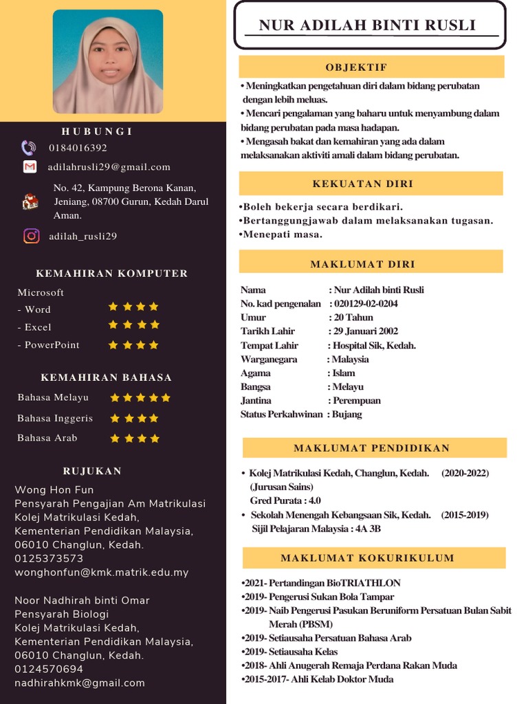 Contoh Resume | PDF